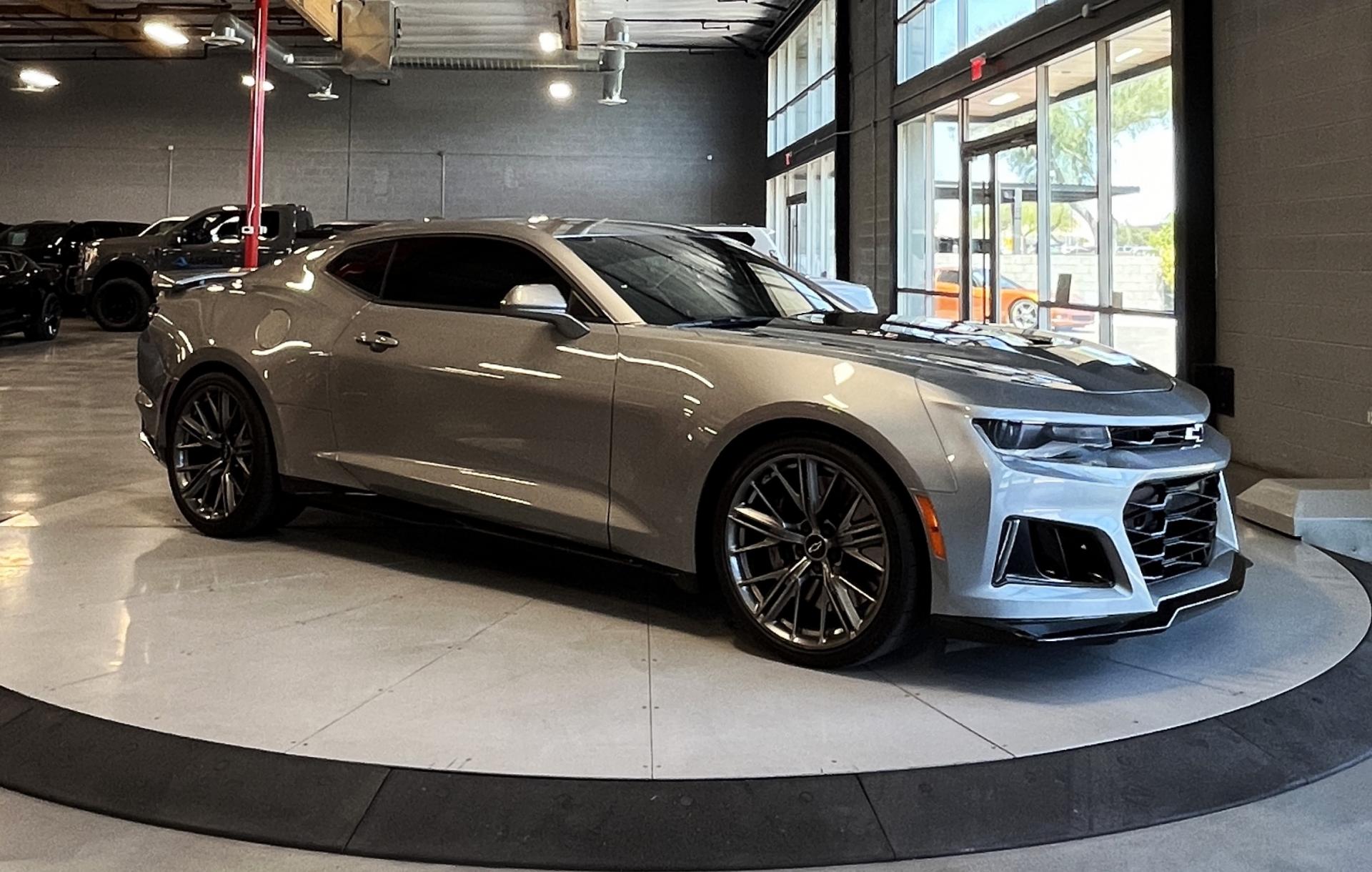 Silver Zl1 Camaro Used 2023 Chevrolet Camaro ZL1 For Sale (Sold)